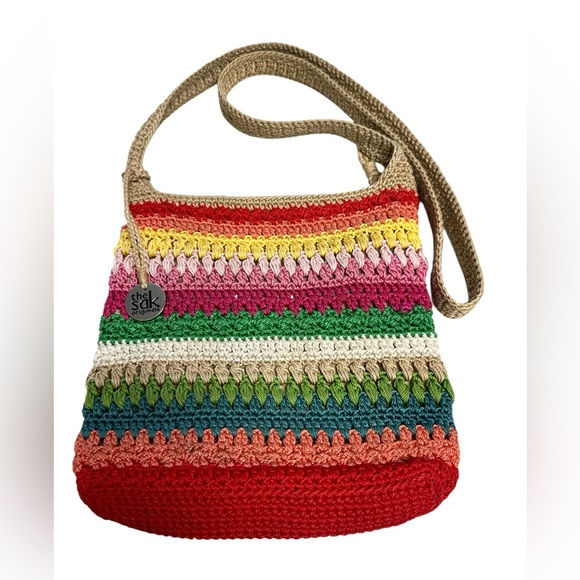 The Sak Original | Bags | The Sak Original Multicolor Crochet Crossbody ...